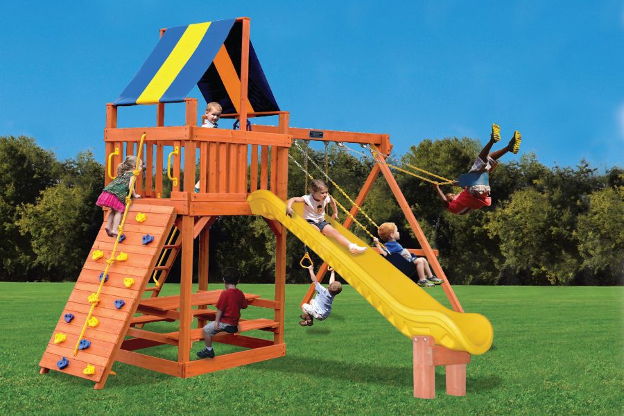 Turbo Original Fort Combo 2 Swing Set – Kidsland