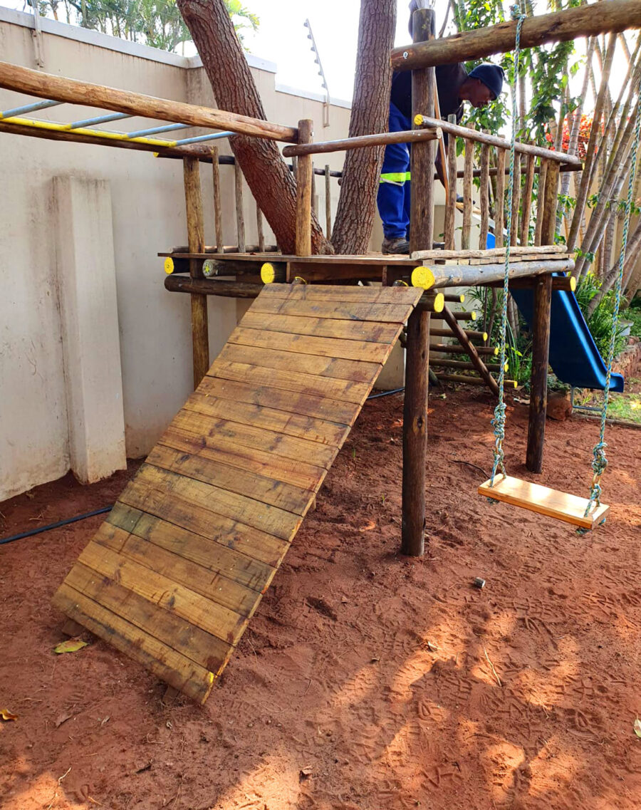 Backyard Timber Climber – Kidsland