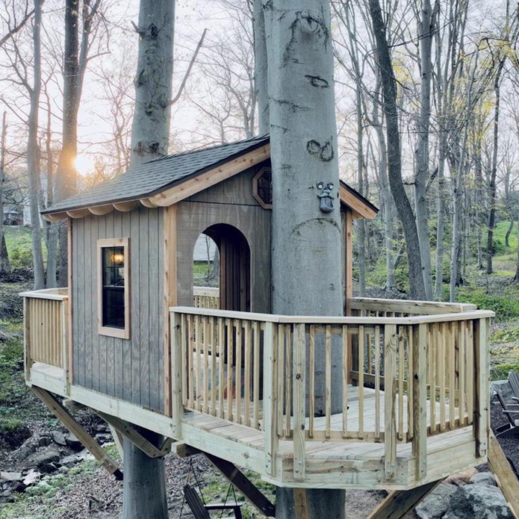 The Clubhouse Treehouse – Model Two – Kidsland